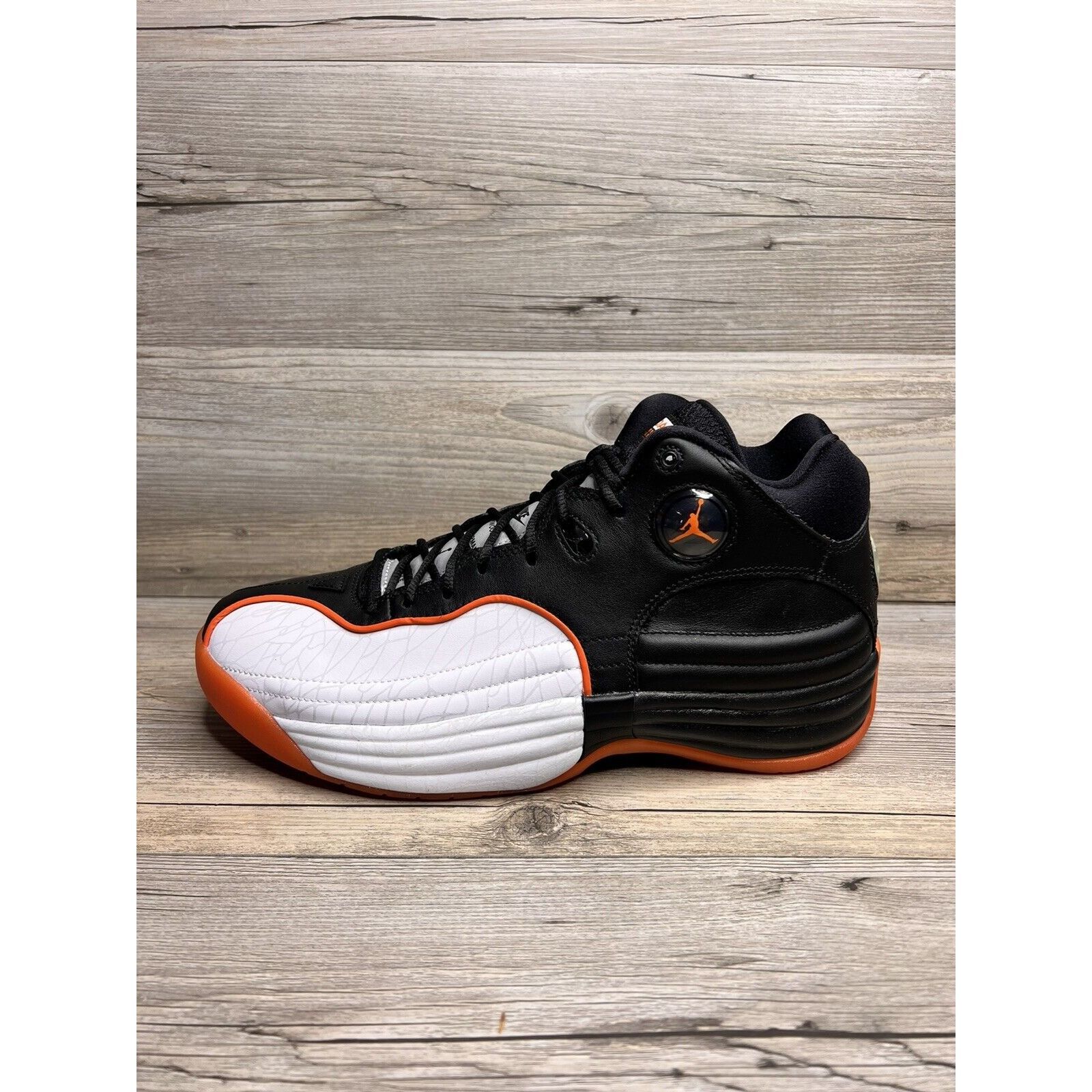 Nike Nike Jordan Jumpman Team 1 Black Blaze Orange Mens Size 11 C | Grailed