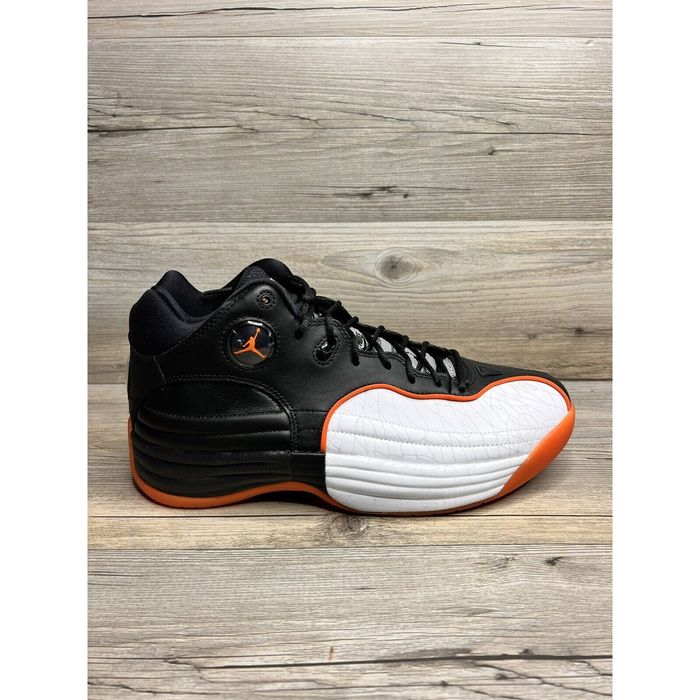 Nike Nike Jordan Jumpman Team 1 Black Blaze Orange Mens Size 11 C | Grailed
