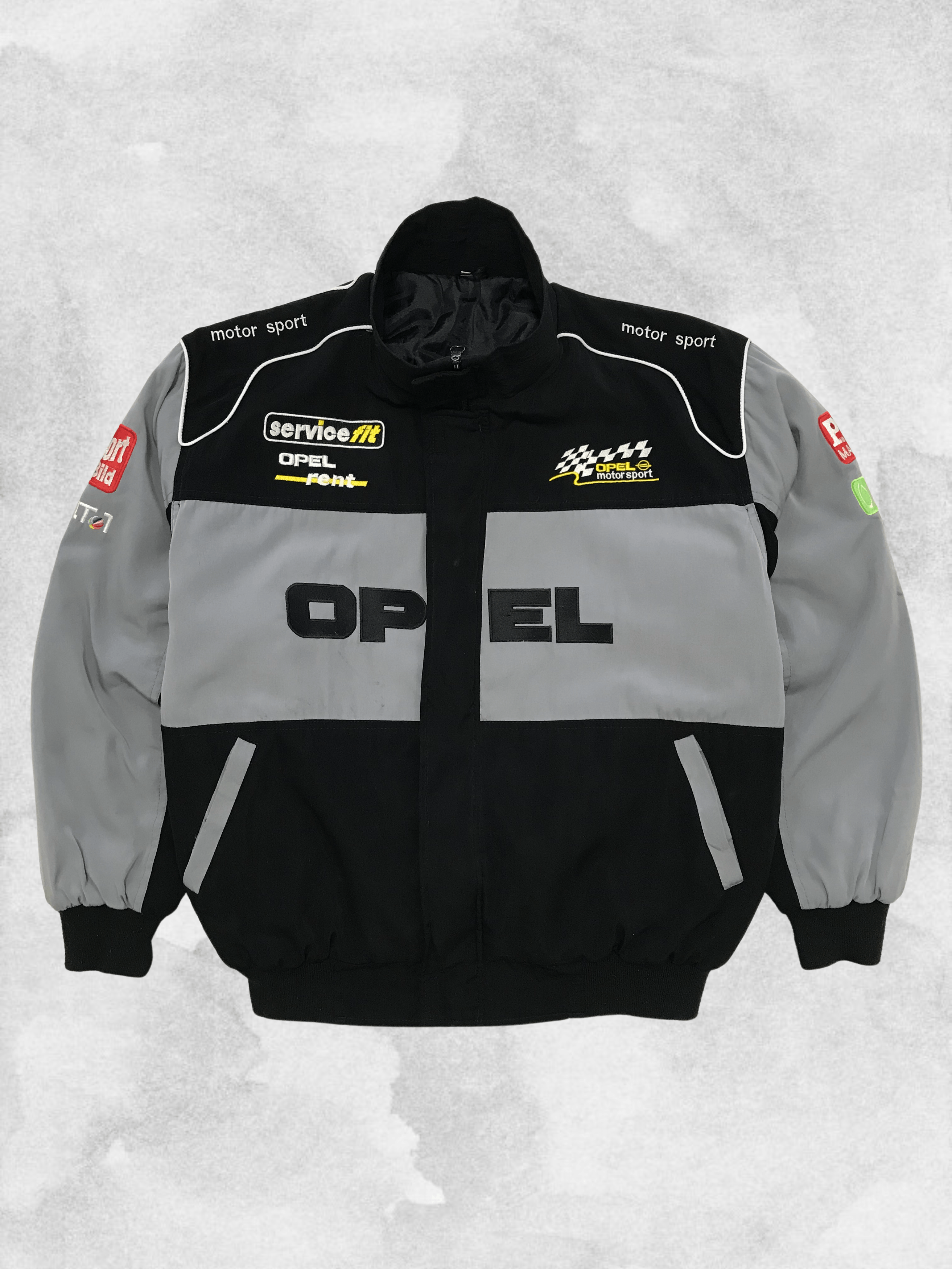 Streetwear × Vintage OPEL Vintage Bomber Jacket Racing 90s Nascar ...