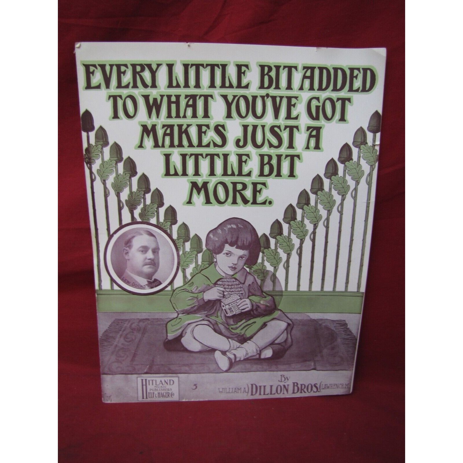 Other Unique Original Vintage 1920s Colored Sheet Music #101 | Grailed