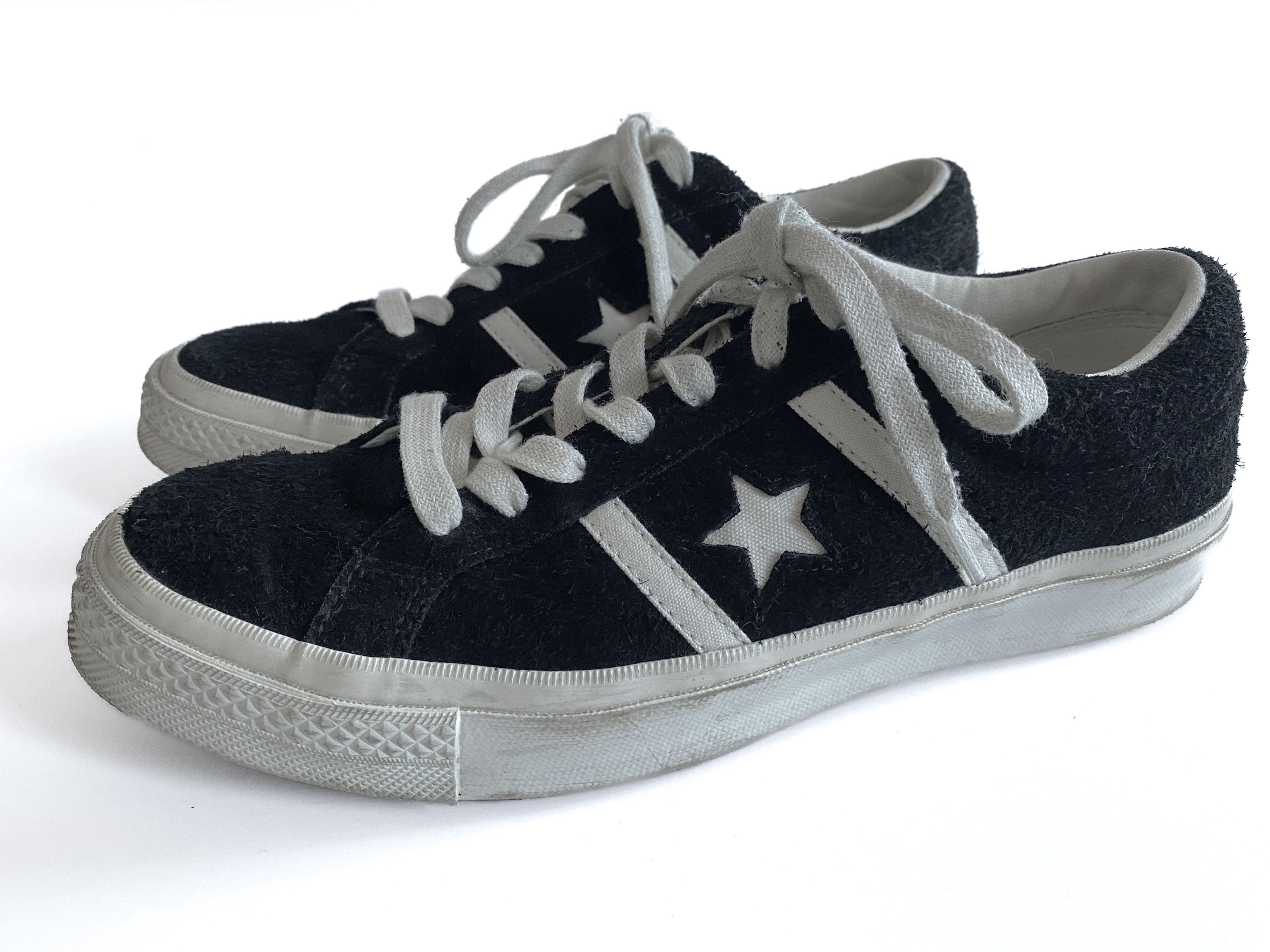 Converse Converse black suede sneaker | Grailed