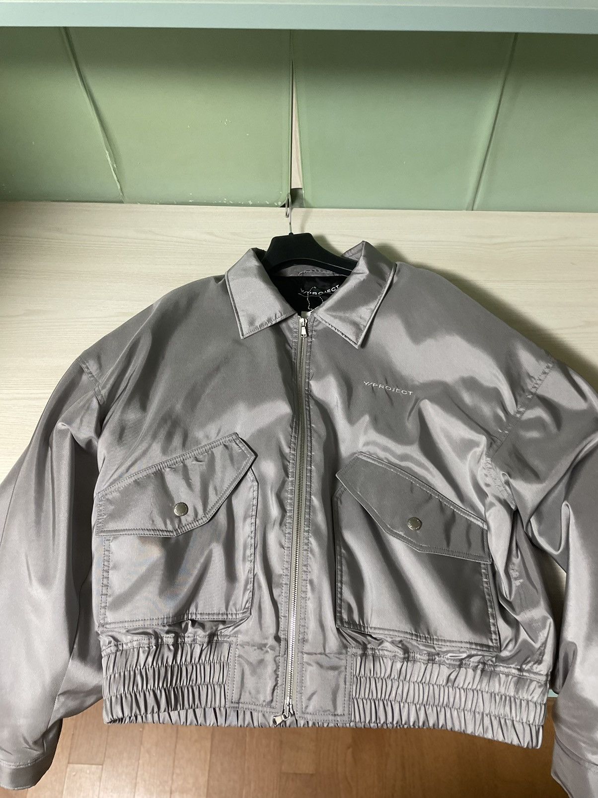 Y/Project Y project drape sholder bomber jacket | Grailed