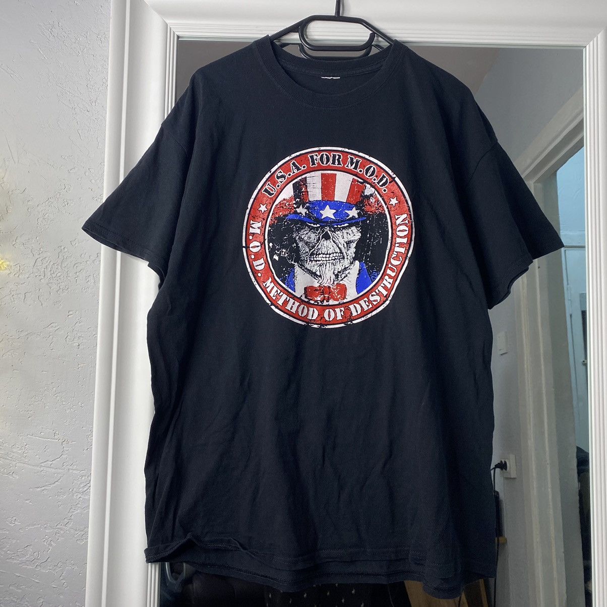 Band Tees × Streetwear M.O.D. METHOD OF DESTRUCTION BAND TOUR T SHIRT ...