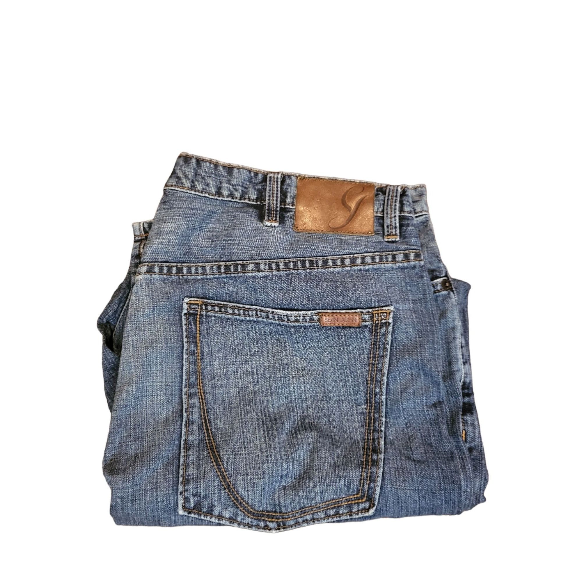 Sean John Sean Jean Premium Denim Sz 38 X 32 Straight Leg Jeans Men ...