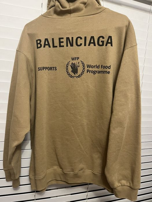 Balenciaga Balenciaga WFP World Food Programme Hoodie | Grailed