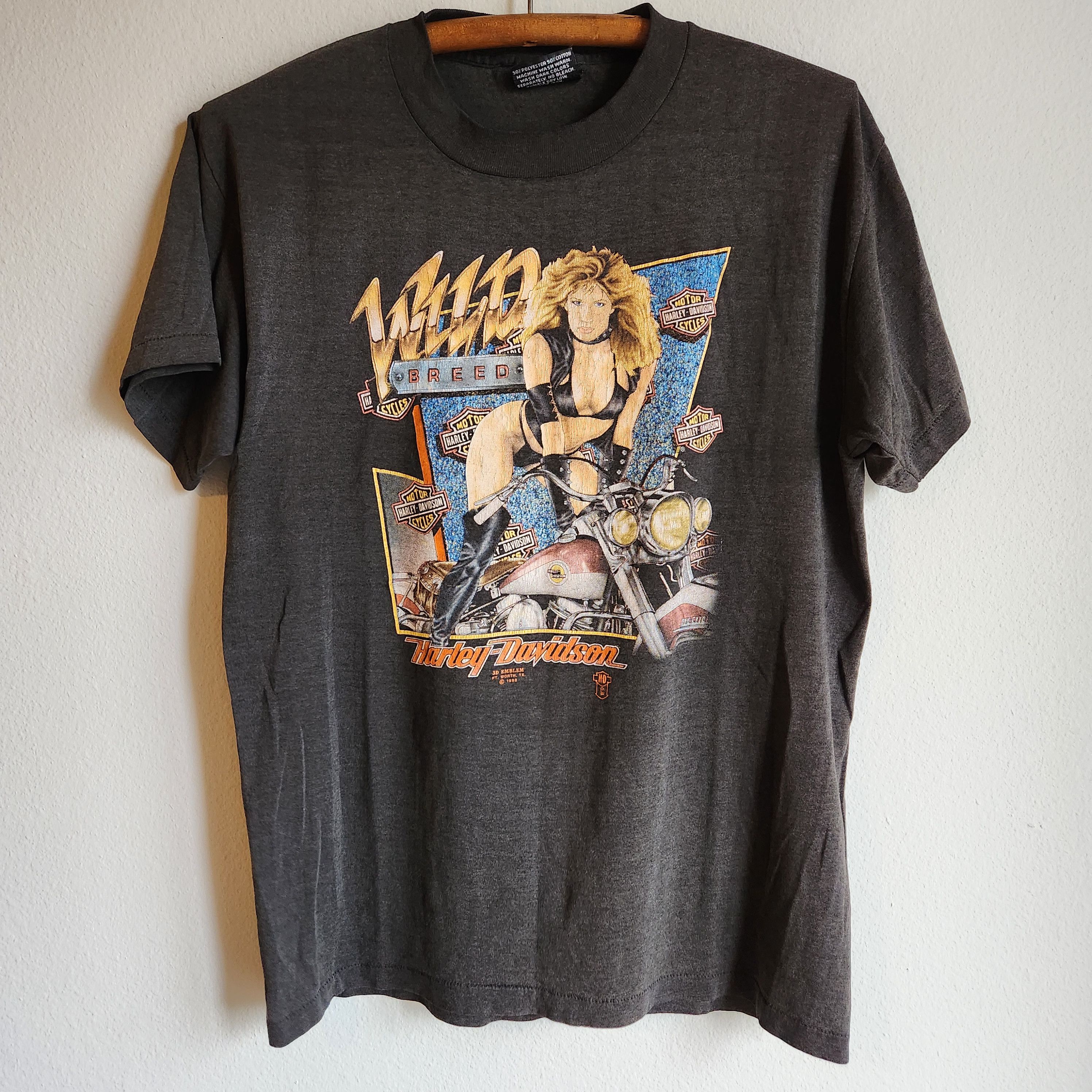 Harley Davidson × Unsound Rags × Vintage Vintage 1988 3D Emblem Harley ...