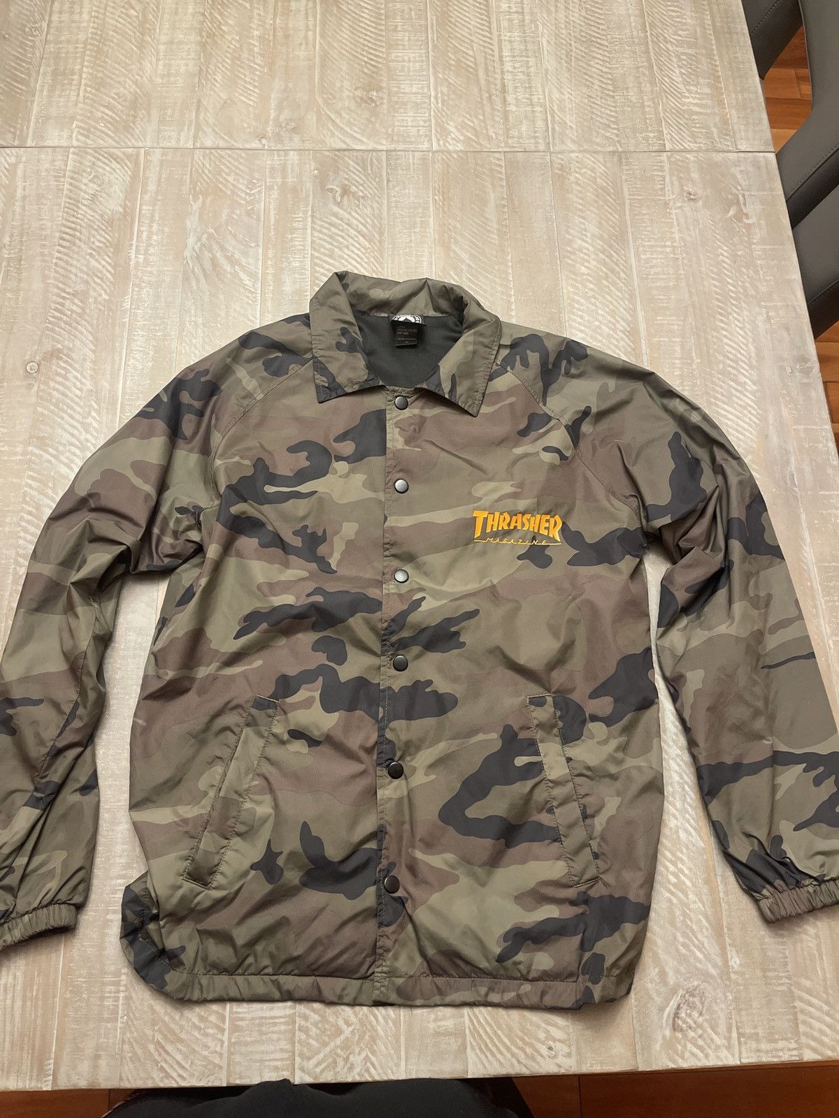 Thrasher Camo Thrasher Jacket | Grailed