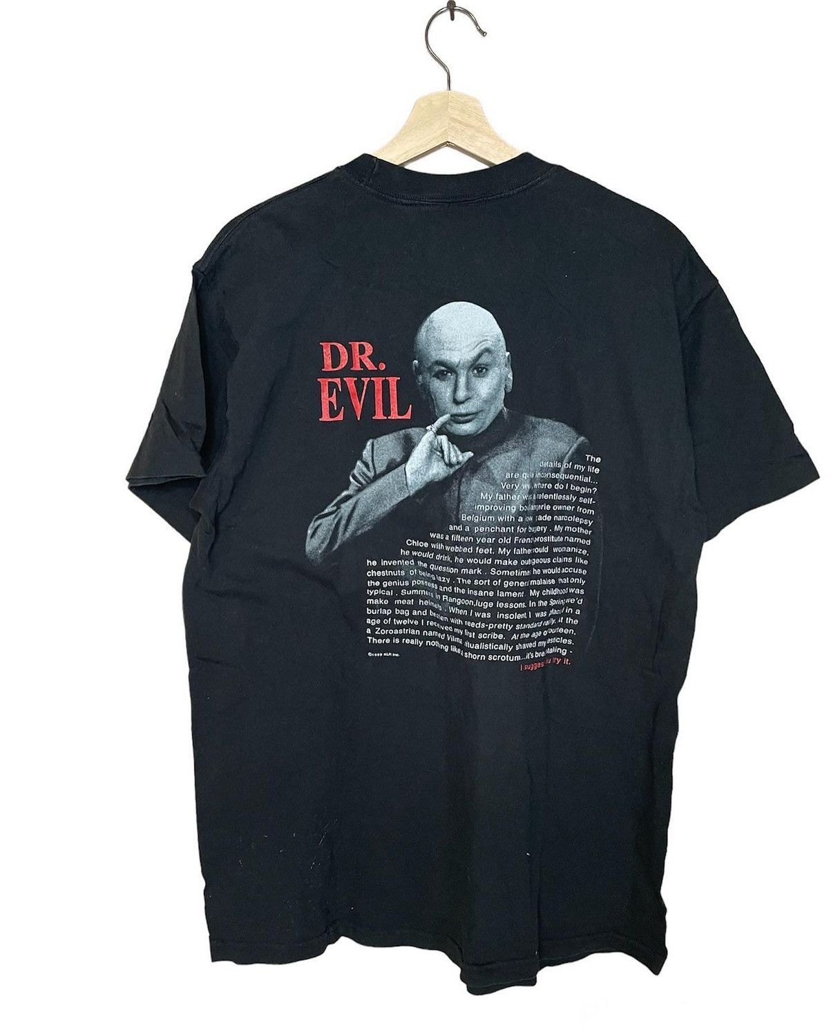 Vintage 1999 Dr. Evil Tee | Grailed