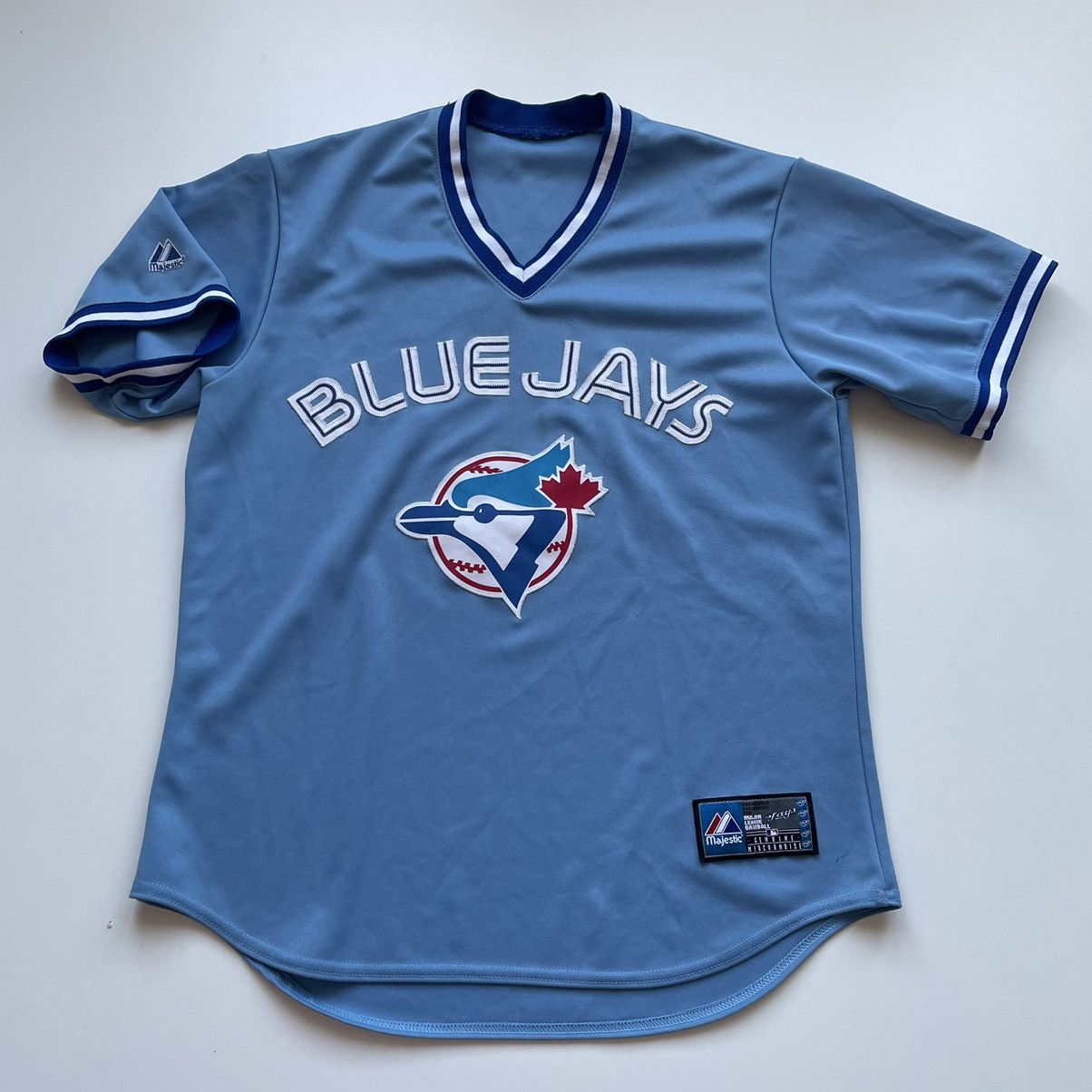 Vintage Vintage 90s Toronto Blue Jays baseball Jersey baby blue | Grailed