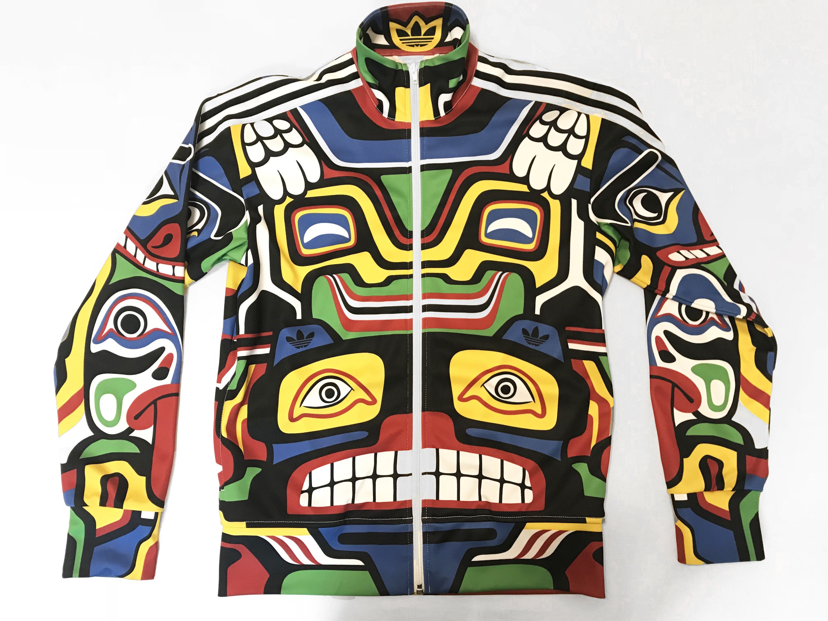 Jeremy Scott Jeremy Scott X Adidas Totem Print Track Jacket | Grailed
