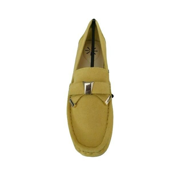 Isaac Mizrahi Isaac Mizrahi Live Size 6.5M Alia Yellow Suede Slip On ...
