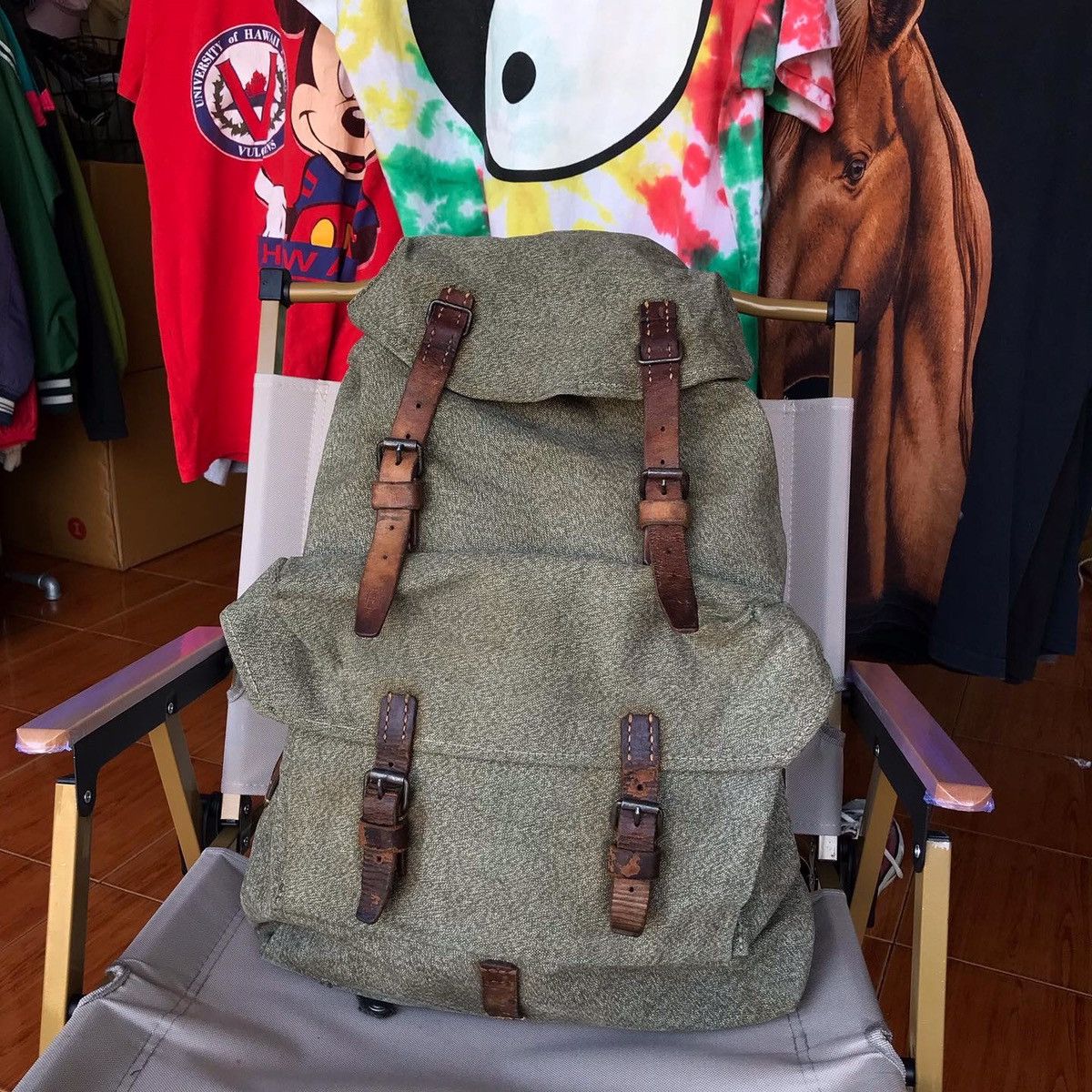 Military × Swiss Army Rucksack × Vintage 50s Swiss Army Salt & Pepper ...
