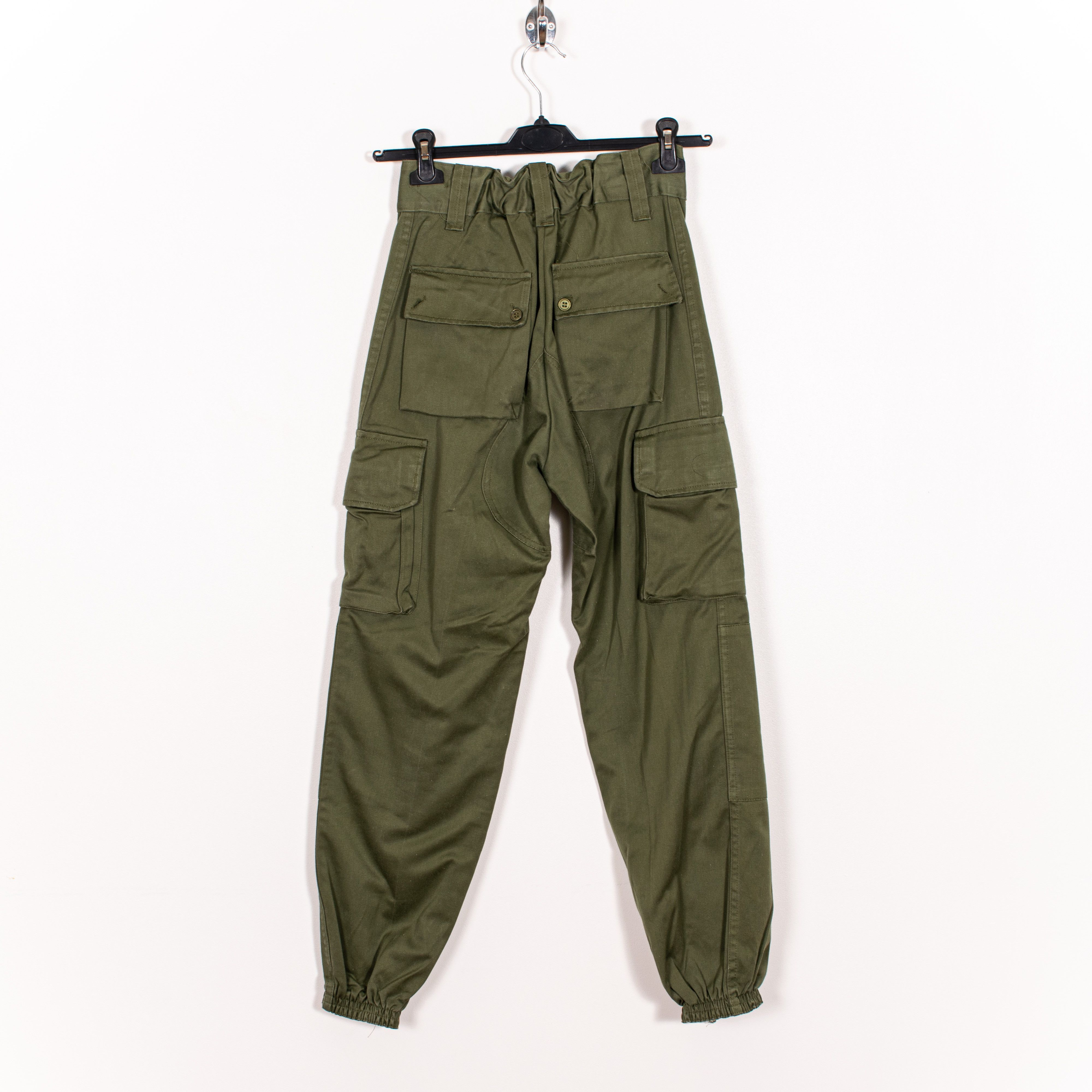 Vintage Loose Straight Fit Worn Washed Army Green Jeans | Grailed