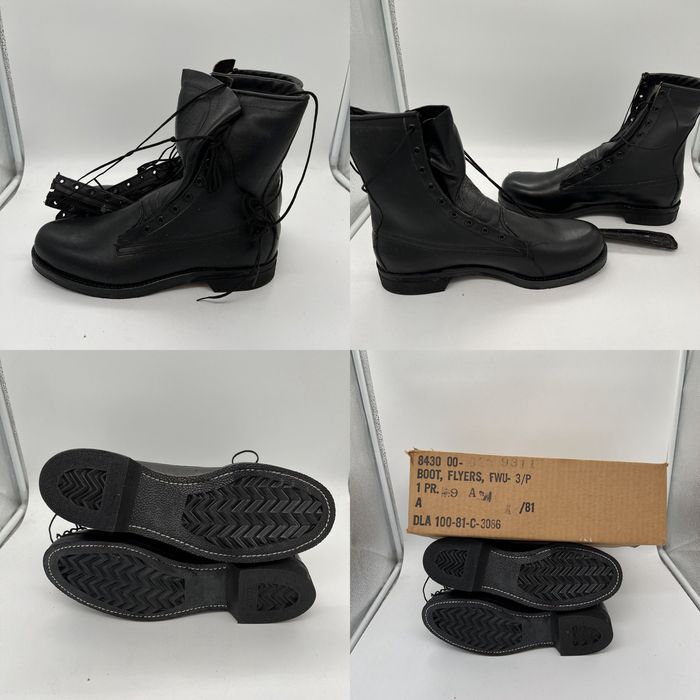 Vintage Vintage 1981 ADDISON SHOE COMPANY U.S. Military FWU-3 / P ...