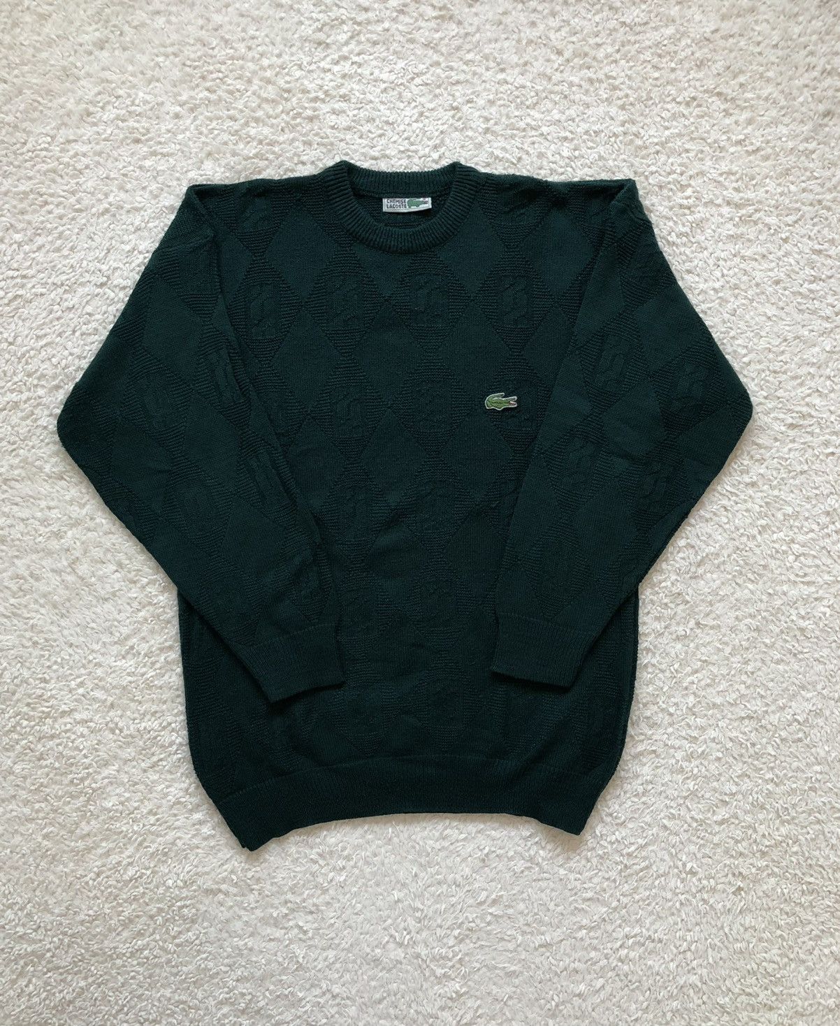 Lacoste × Vintage Warm Sweater Lacoste vintage 90’s pattern | Grailed