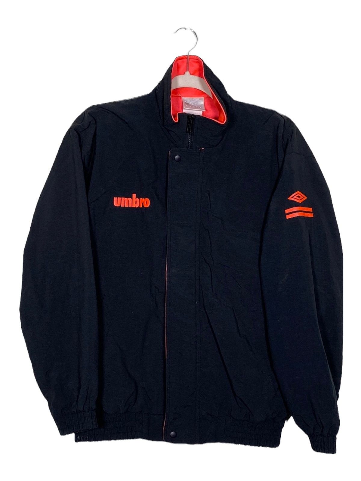 Vintage Retro Embroidered Logo Windbreaker Jacket | Grailed