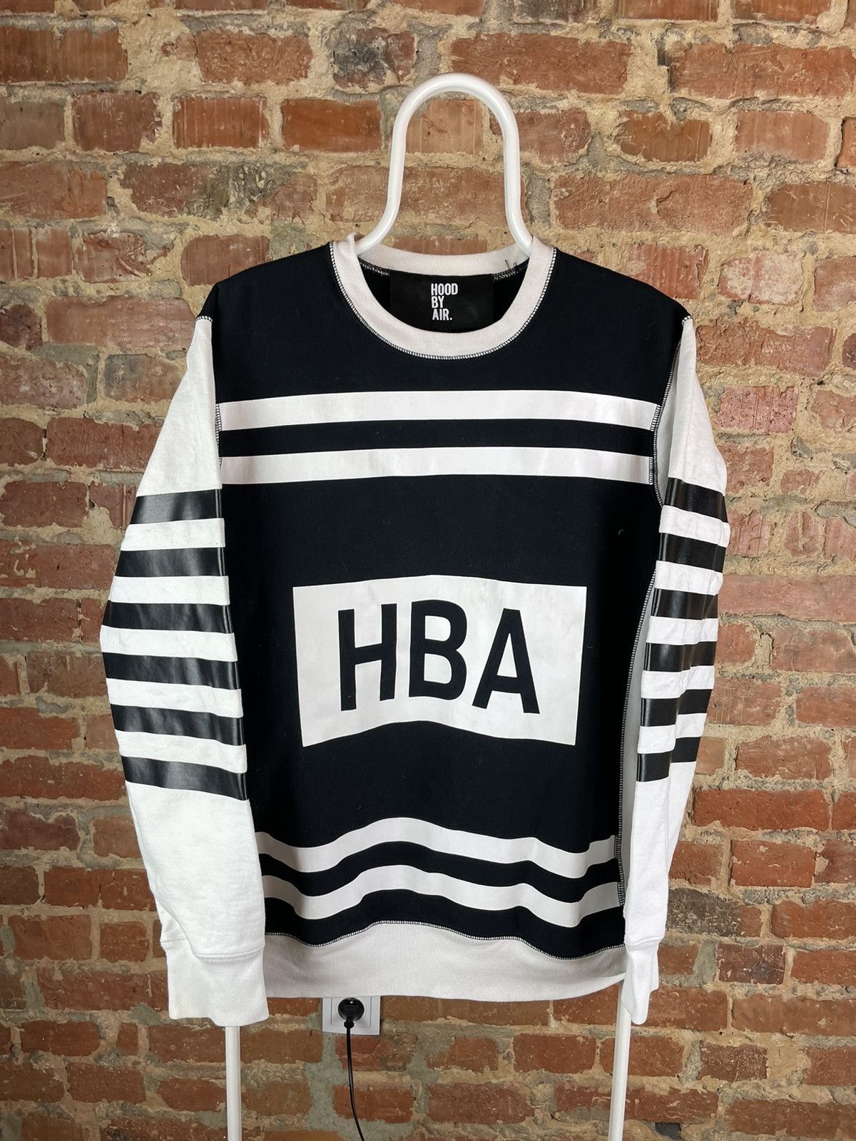 Hood By Air HBA Crew Neck Sweatshirt hood by air rare grail drill | Grailed