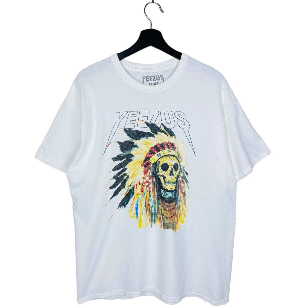 Hype × Kanye West × Streetwear KANYE WEST YEEZUS TOUR NATIVE SKULL ...