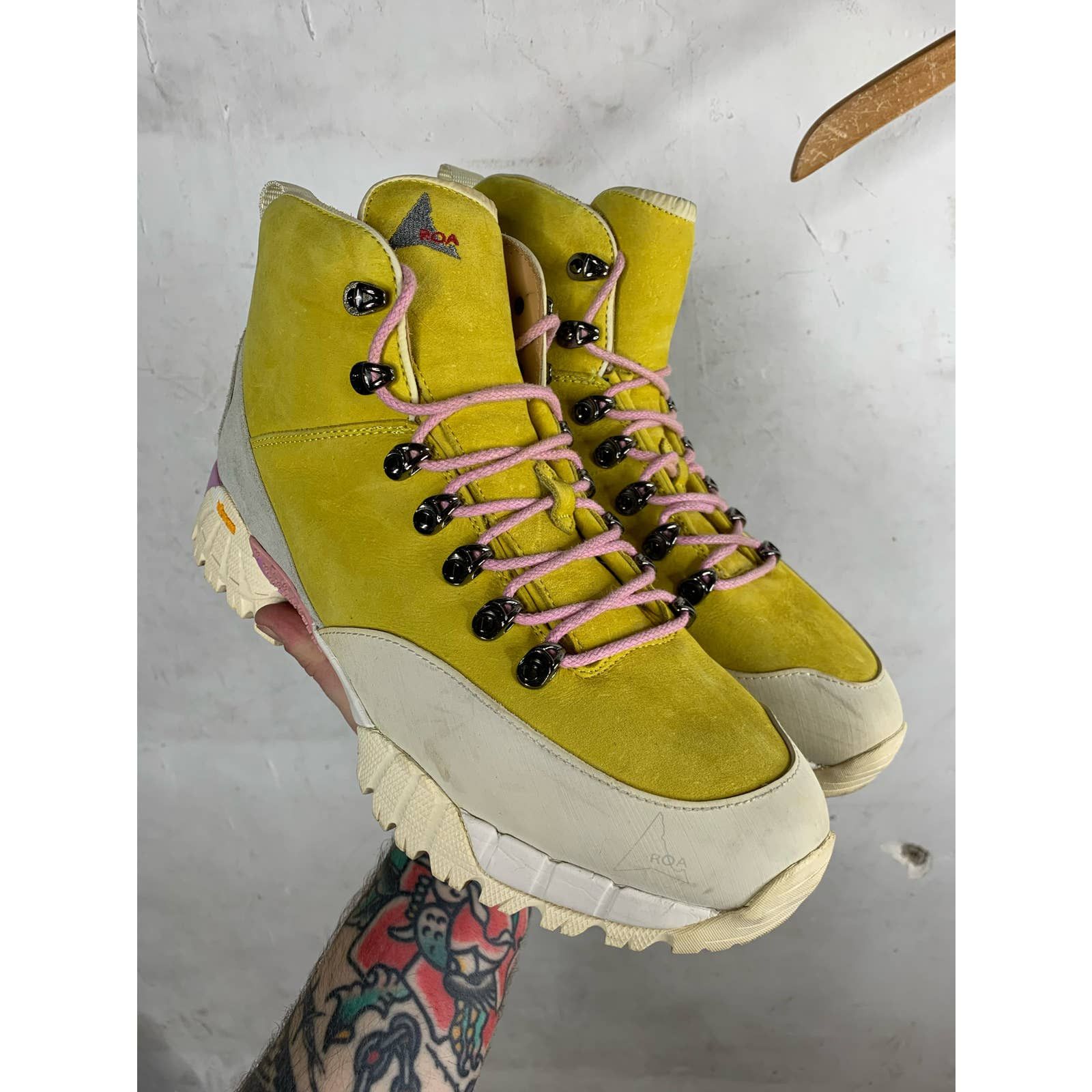 ROA ROA Boots Yellow | Grailed
