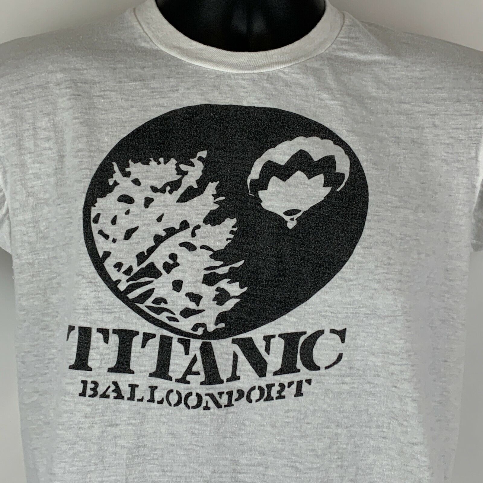 Fruit Of The Loom Titanic Balloonport Hot Air Balloon Vintage 70s 80s T ...