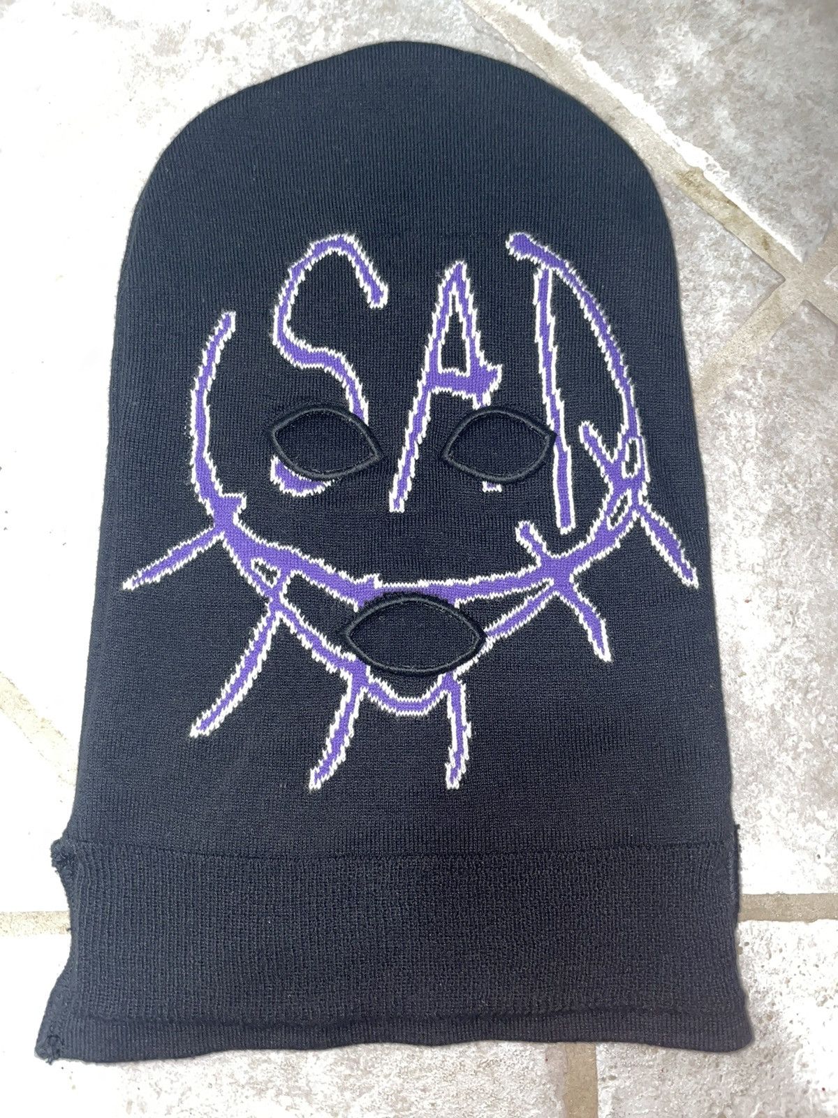 Sad Boys Sbe Merch × Yung Lean Yung Lean 'SAD' Ski Mask | Grailed