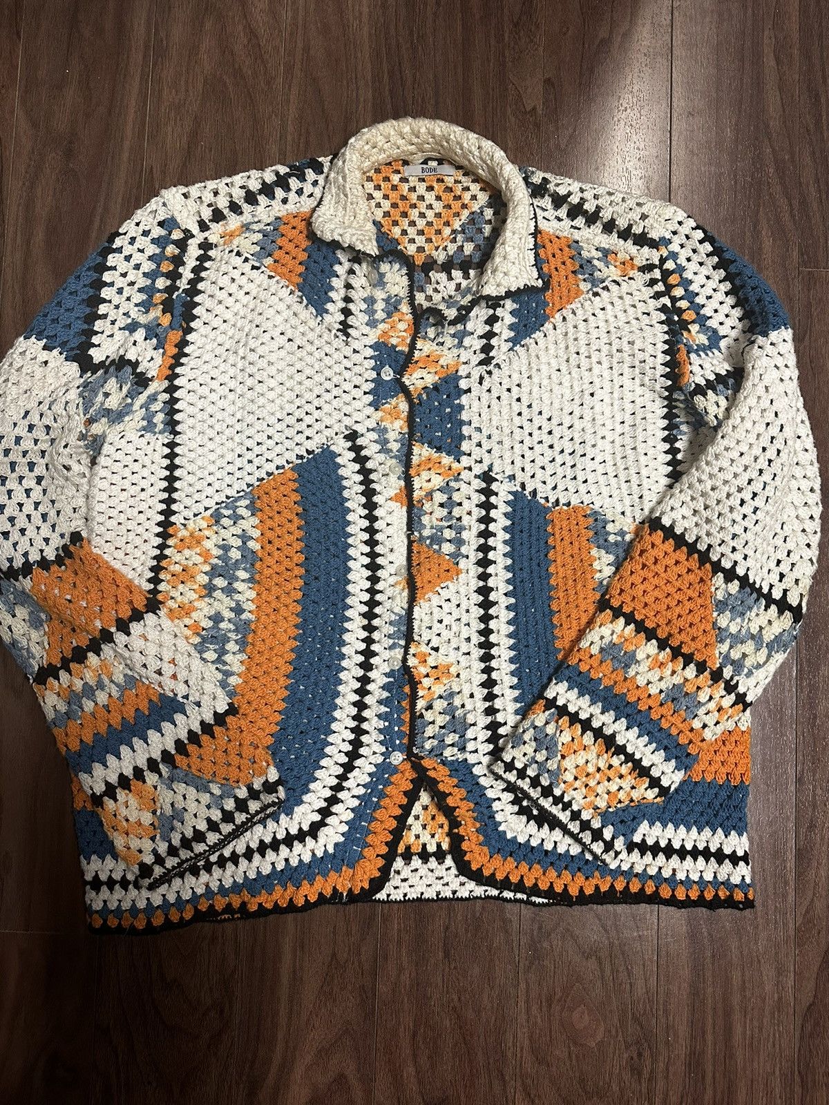 Bode Bode Crochet Sweater | Grailed
