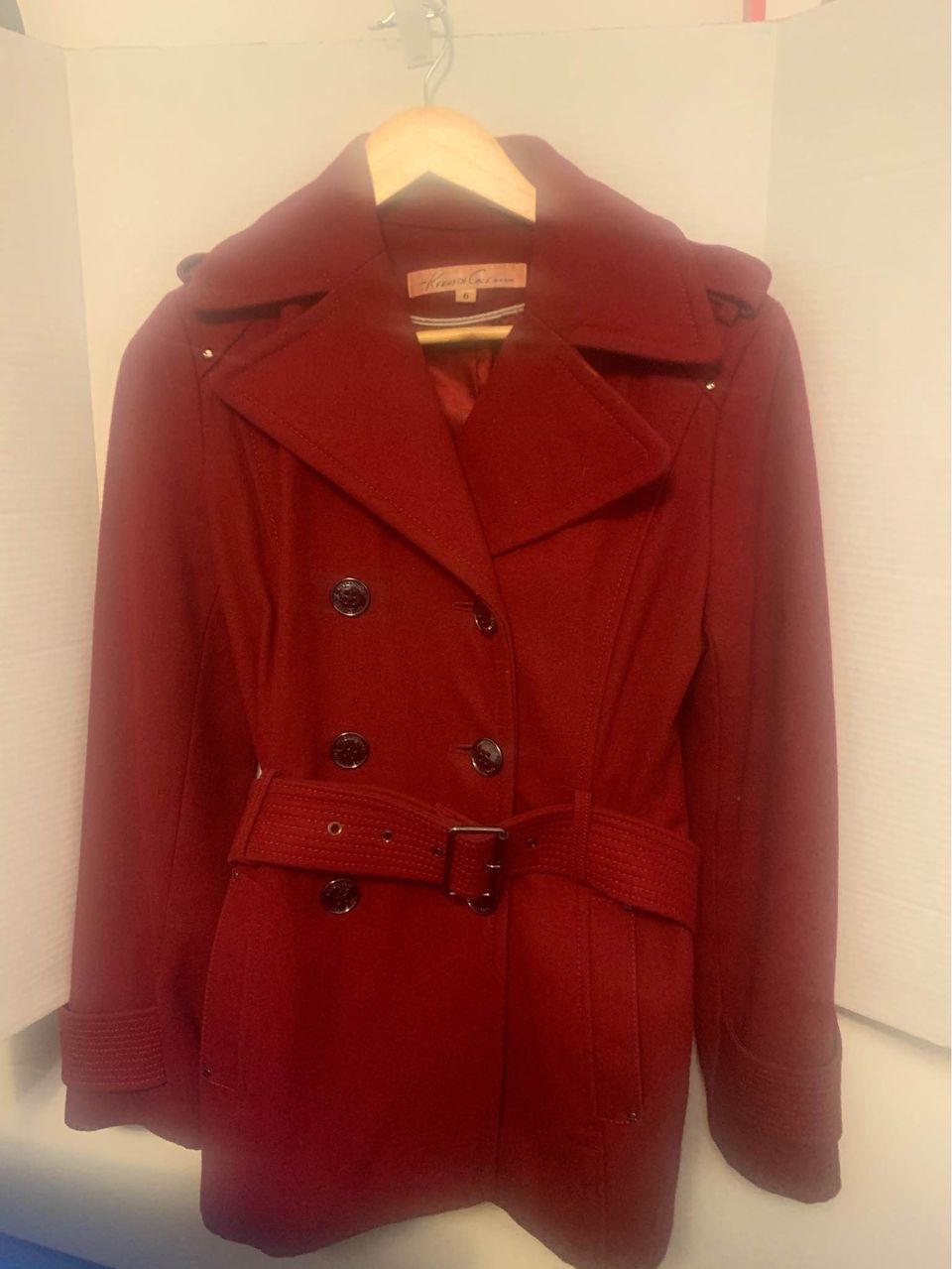 Kenneth Cole Kenneth Cole Women’s Pea Red Jacket | Grailed