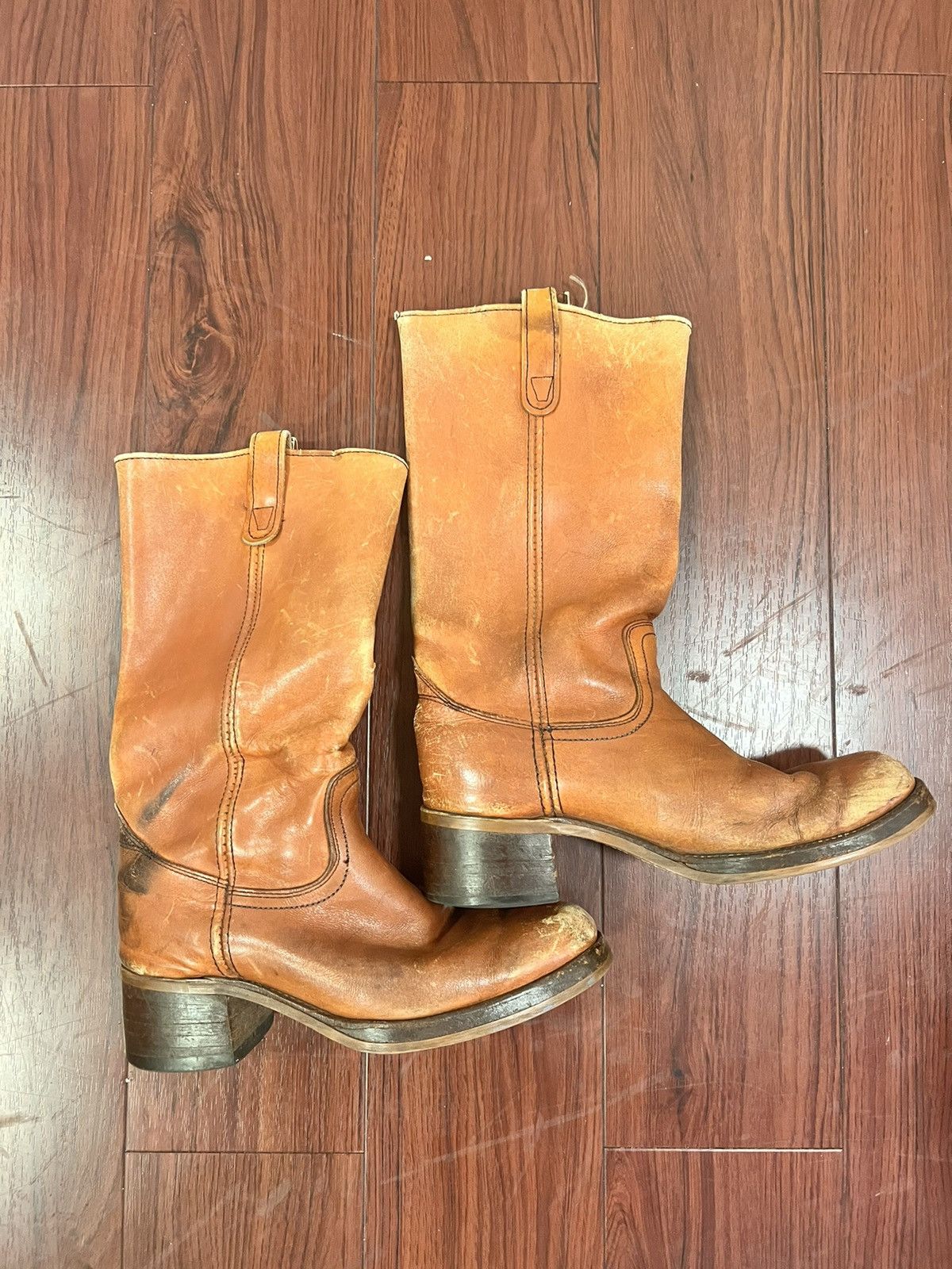 Frye Vintage platform boots | Grailed