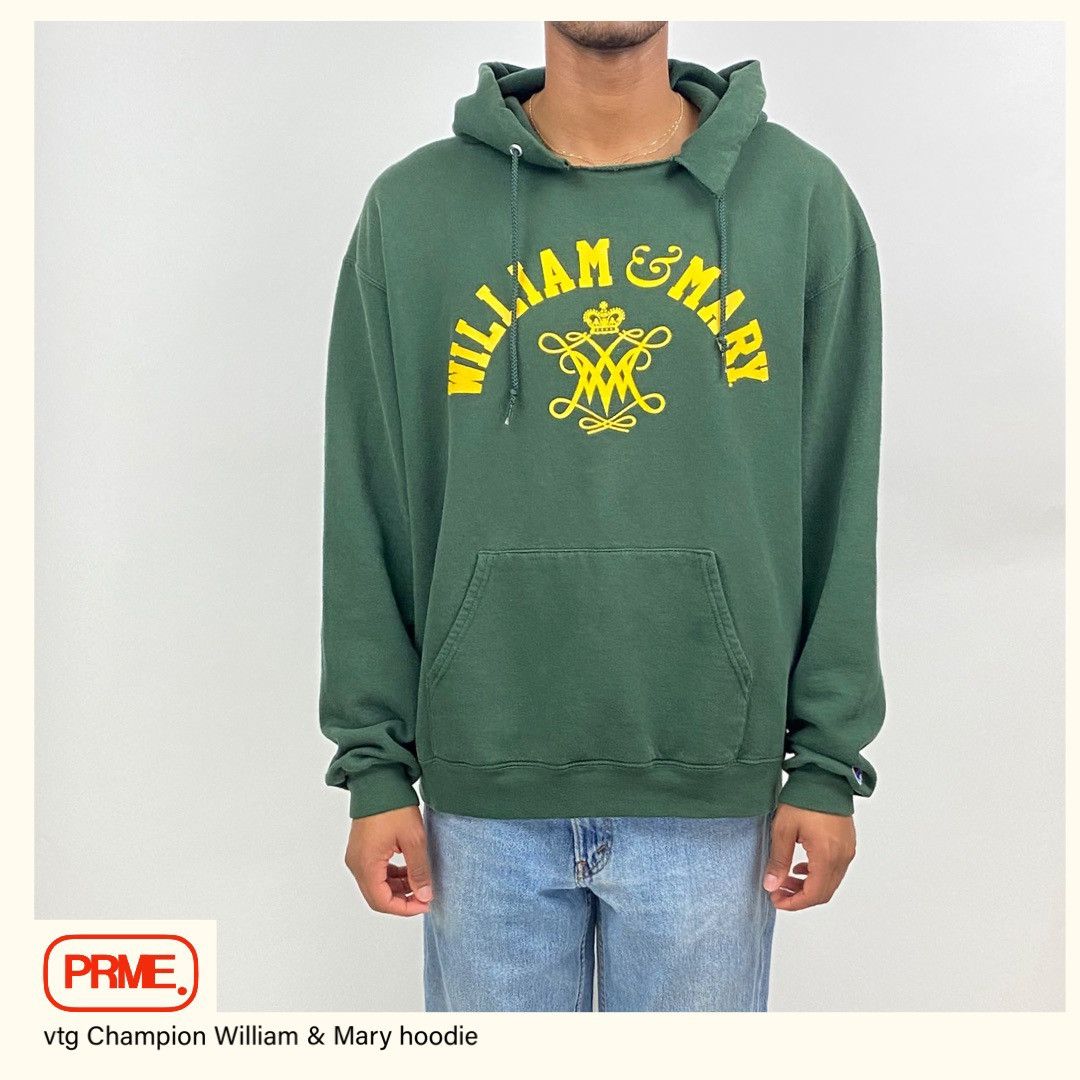 Vintage vintage Y2K CHAMPION WILLIAM & MARY UNIVERSITY logo Hoodie ...