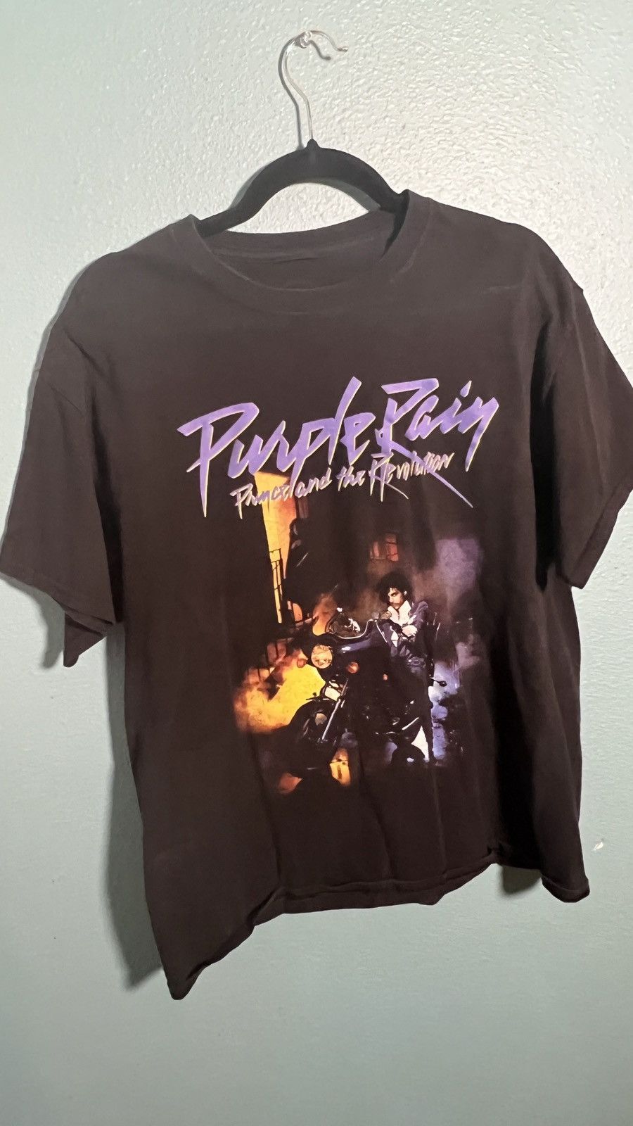 Prince × Vintage Prince purple rain tee | Grailed