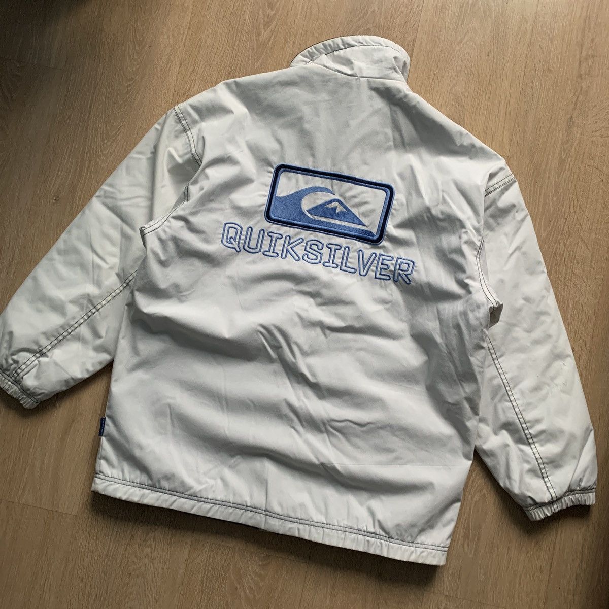 Quiksilver × Streetwear × Vintage Vintage QUICKSILVER JACKET big logo ...