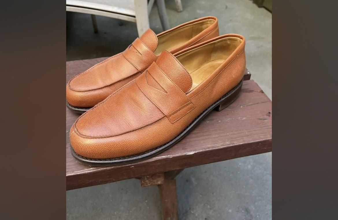Paraboot Paraboot for Drake’s Collab penny Loafers scotch grain 10.5 ...