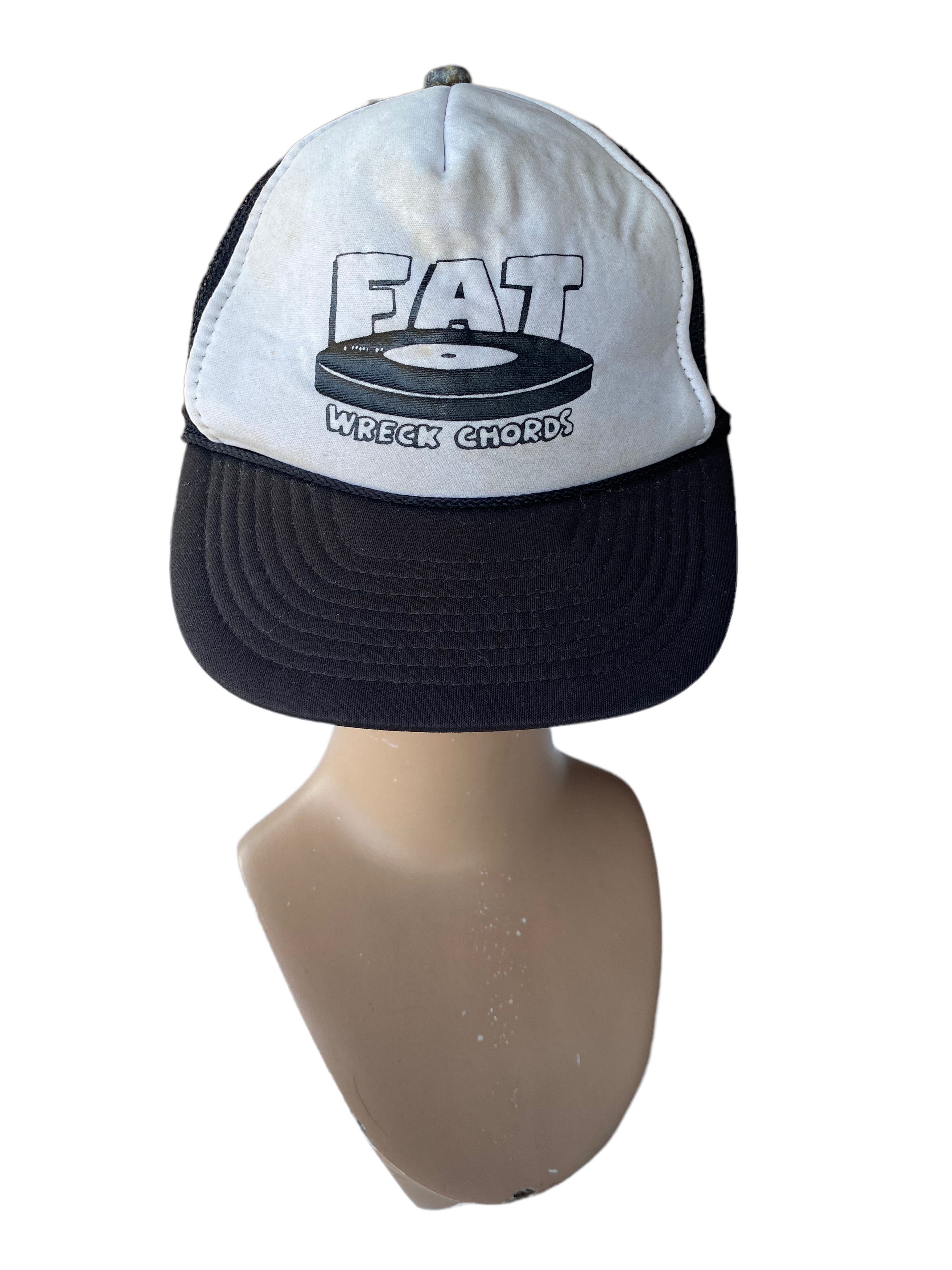 Band Tees × Vintage VINTAGE FAT WRECK CHORDS Punk rock record trucker ...