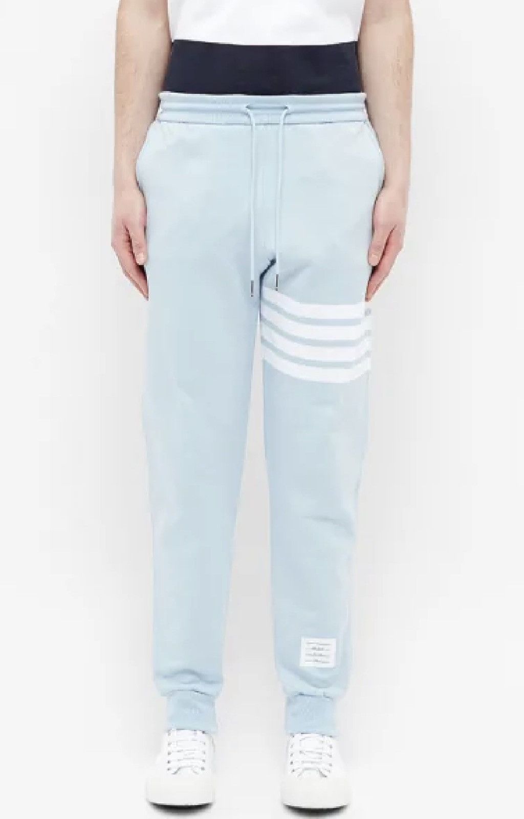 Thom Browne Thom Browne joggers pants real measurements by tape in ...