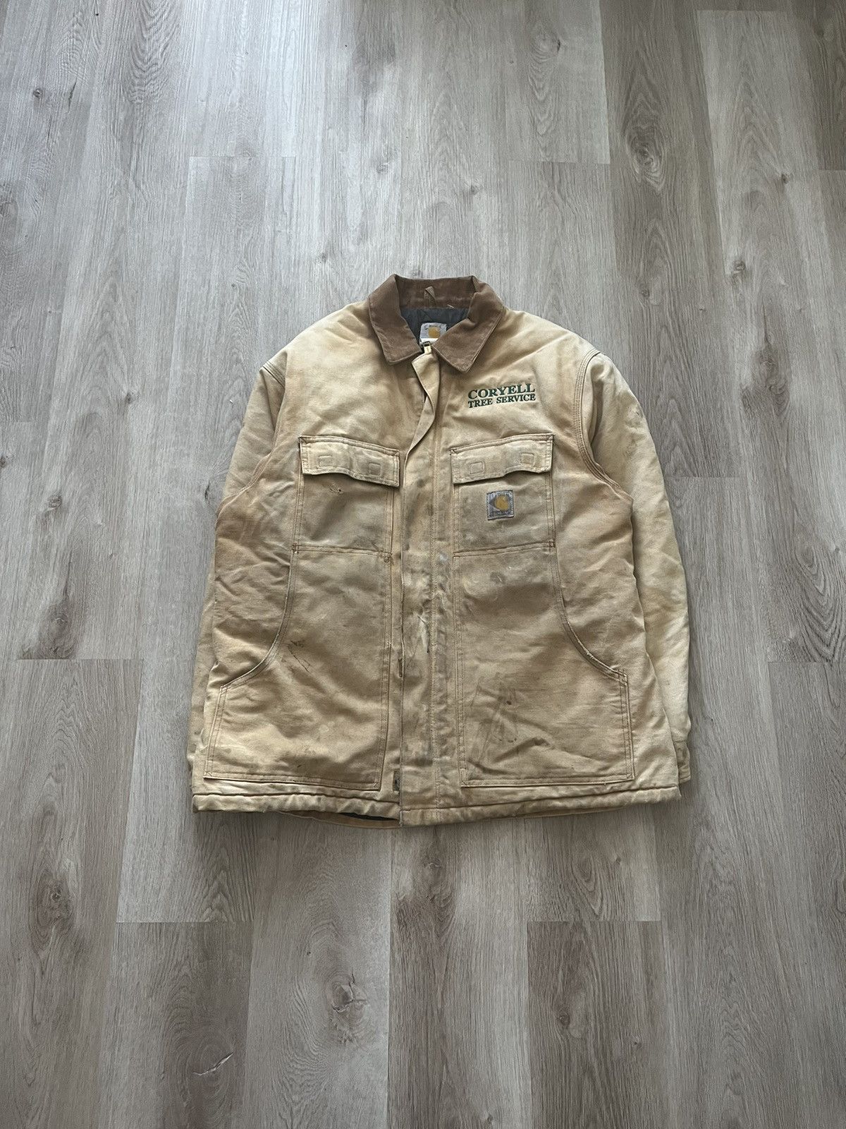 Carhartt × Streetwear × Vintage Vintage Carhartt Distressed Work Jacket ...