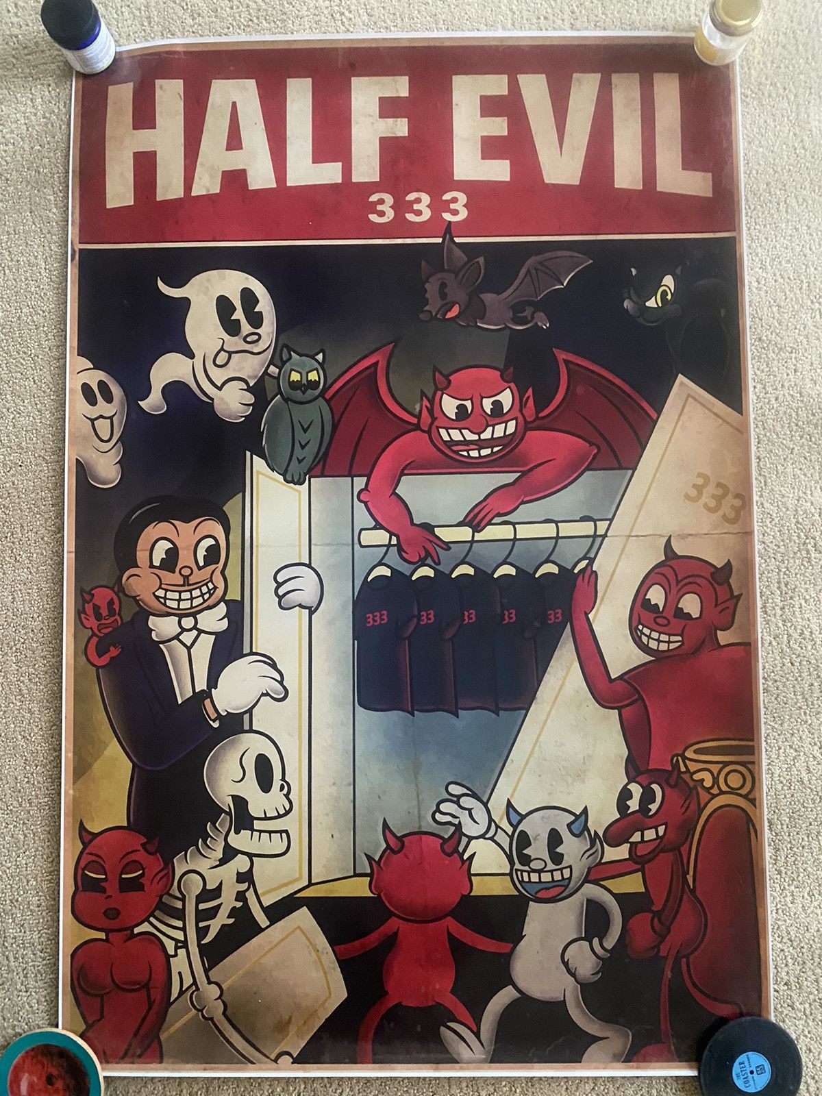 Half Evil Half Evil Vintage Poster 2020 | Grailed