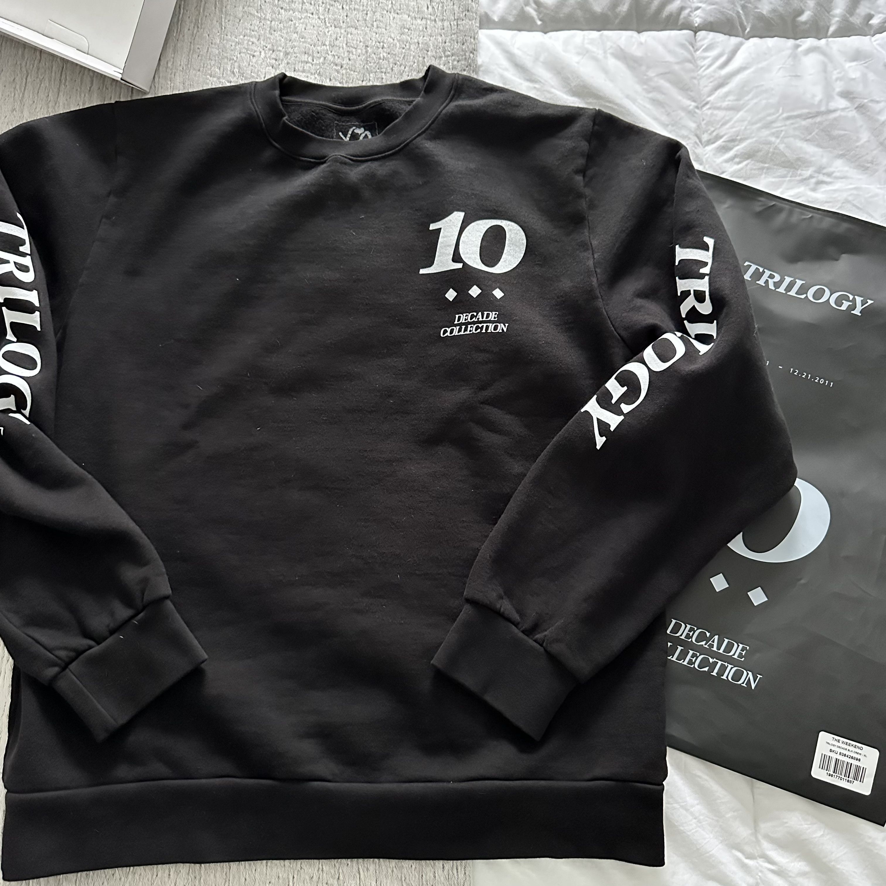 The Weeknd The Weeknd Trilogy Decade Collection Crewneck | Grailed