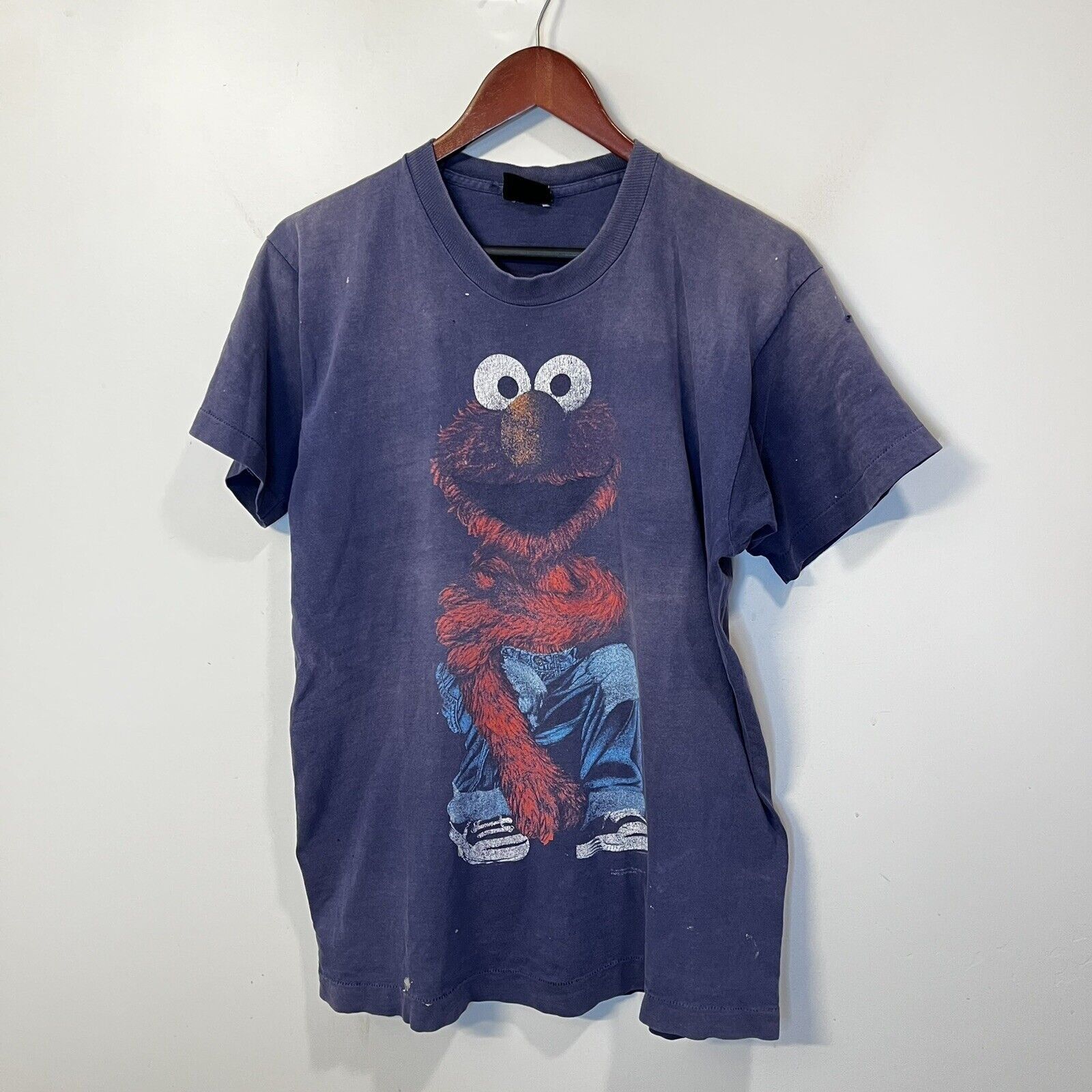 Vintage Vintage 90s Faded Elmo Calvin Jeans Shirt Large | Grailed