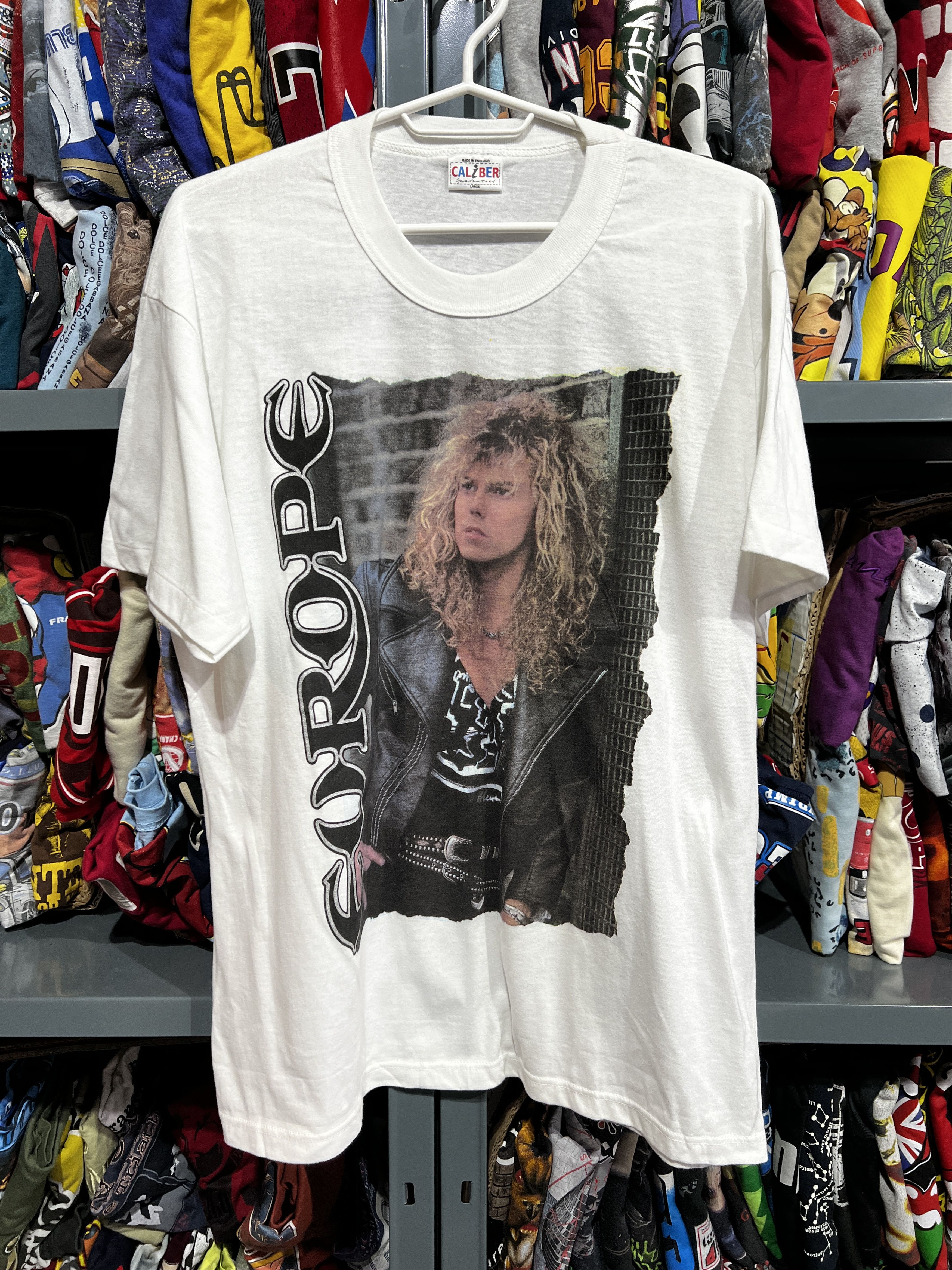 Rock T Shirt × Rock Tees × Vintage Europe Rock vintage band tee shirt ...