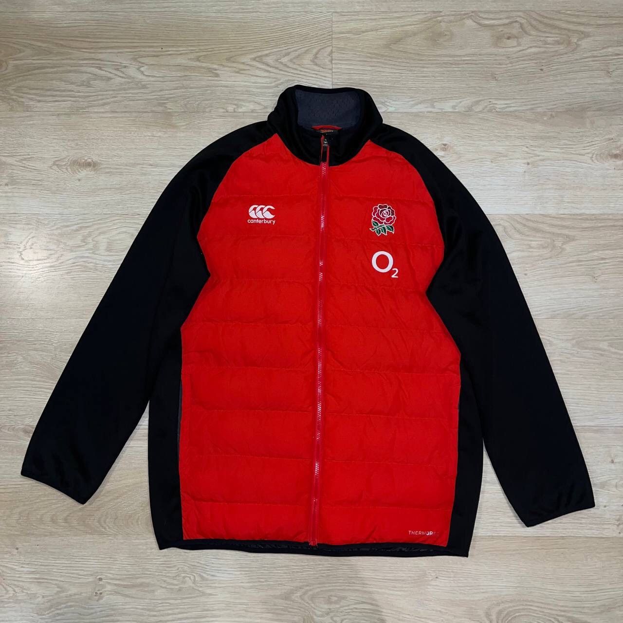 Canterbury Of New Zealand ENGLAND RUGBY CANTERBURY WARM JACKET SIZE “L ...