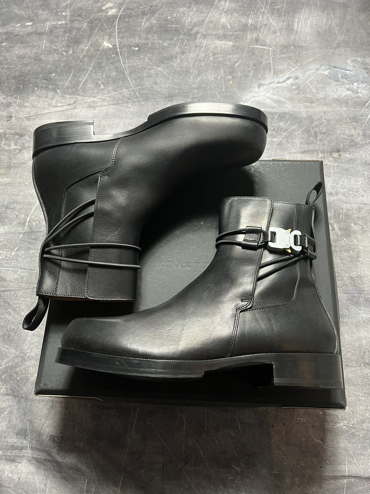 Alyx 1017 ALYX 9SM Buckle Leather Boots | Grailed