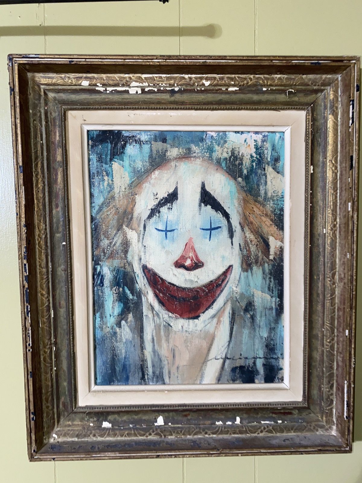 Out Of Print Vintage clown painting | Grailed