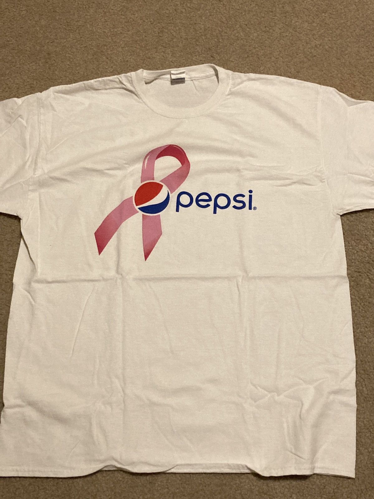 Pepsi × Vintage Pepsi Breast Cancer Awareness Tee | Grailed