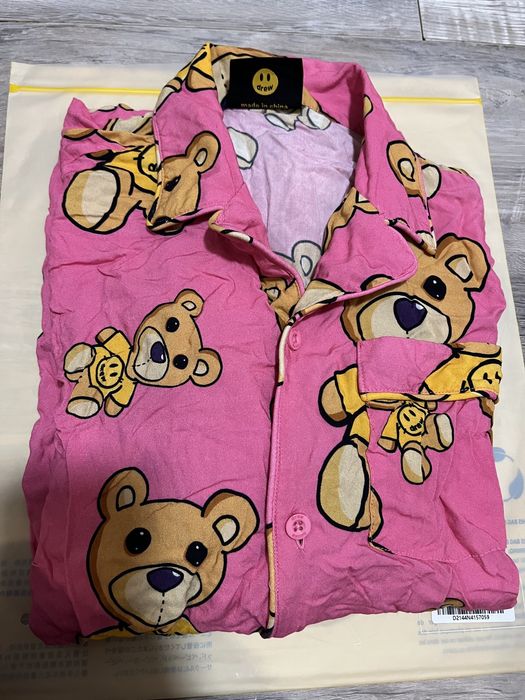 Drew House Drew House x Justin Bieber Theodore Teddy Pajama Shirt XS ...