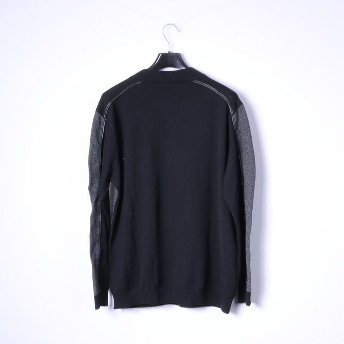 Vintage Verri Milano Men 56 XL Jumper Black Wool Zip Neck 0509 | Grailed