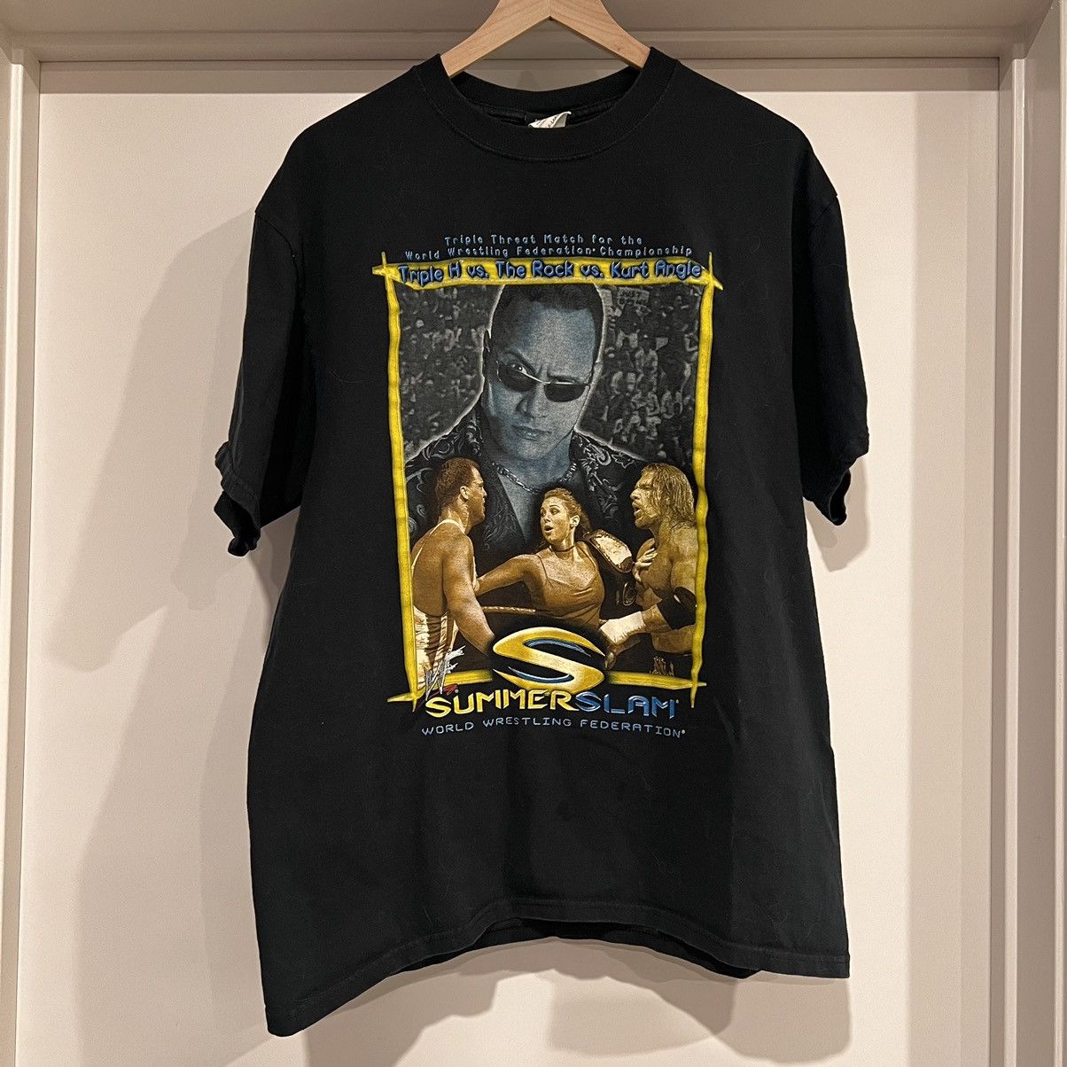 Vintage *RARE* VINTAGE WWE WWF 2000 SUMMER SLAM TEE | Grailed