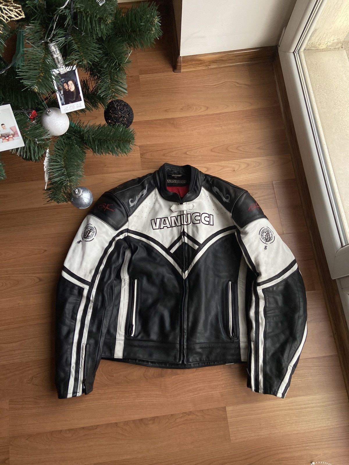 MOTO × Racing × Vintage Vintage Vanucci Racing Team Leather Jacket ...
