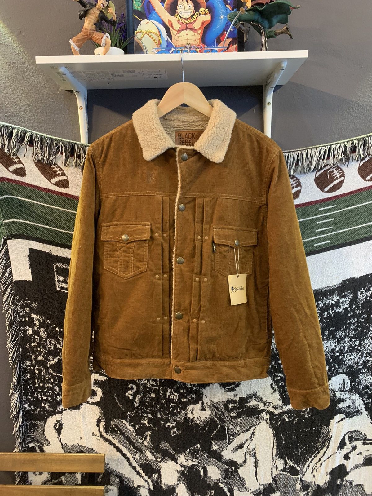 Japanese Brand × Very Rare × Vintage Rare Vintage Black Rebel Rude ...