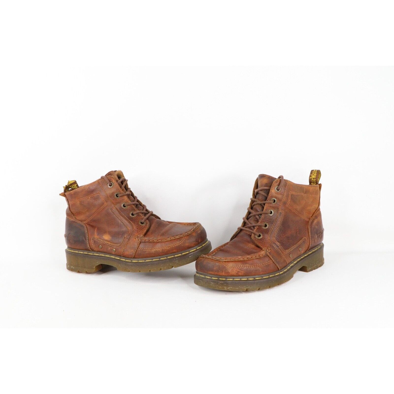 Dr. Martens × Vintage Vintage Dr Martens Leather Chunky Platform Moc ...