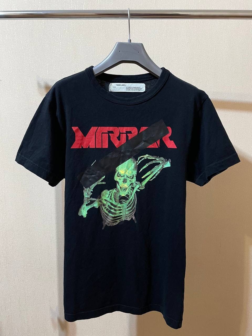 Off-White Off White Mirror Skull Tee | Grailed